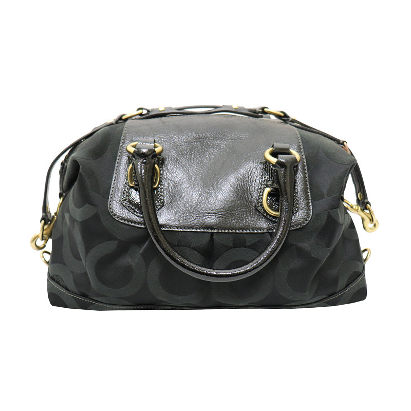 COACH コーチ マディソンオプアートサブリナ バッグ ブラック 12947【中古】 – Celebrity